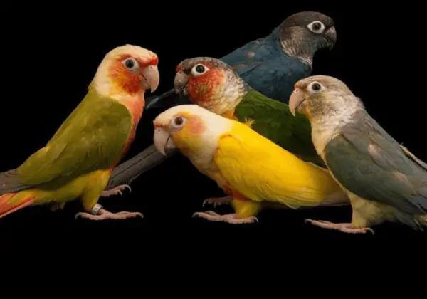 Conure mutation - The newest mutation of the green cheeked conure